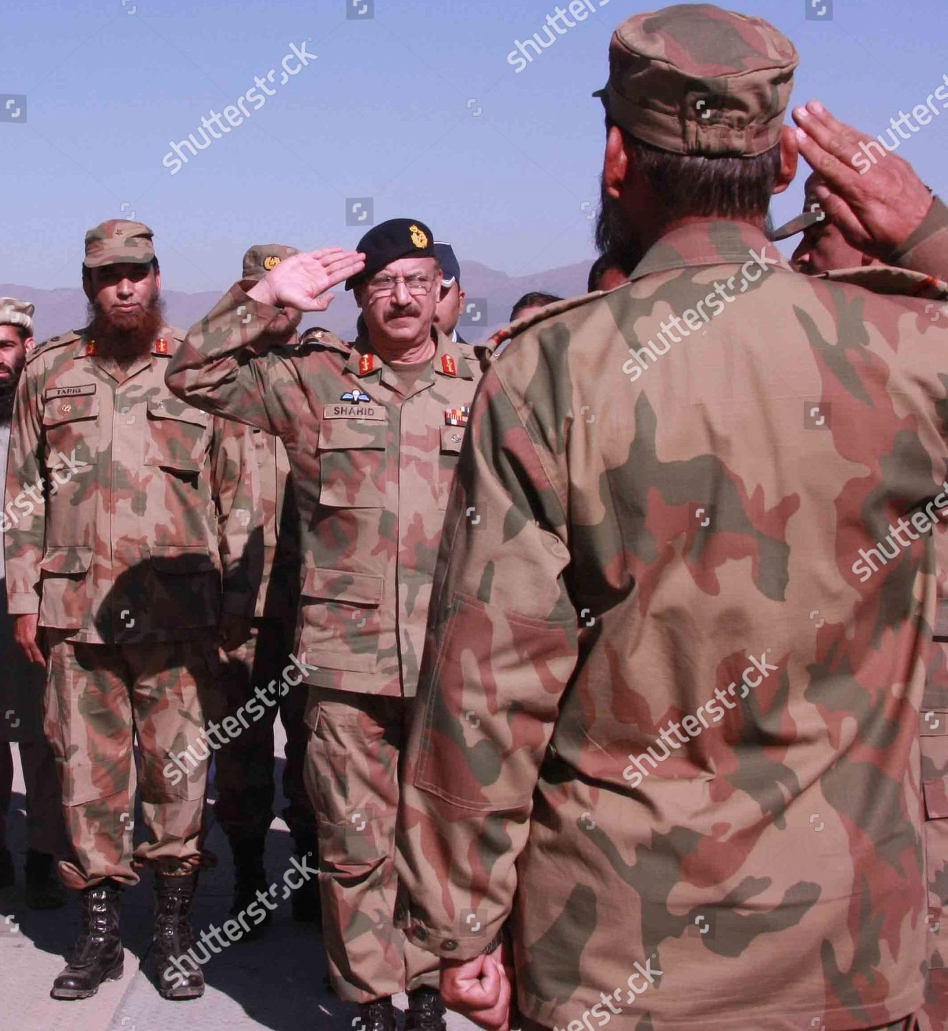Pakistani Army Officials Attend Opening Ceremony Editorial Stock Photo ...
