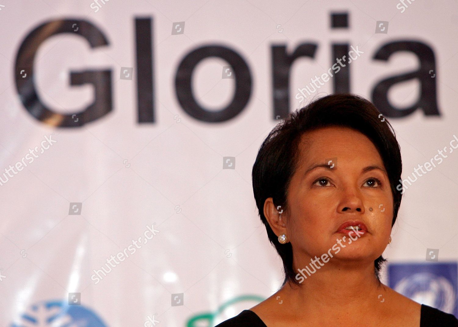 Philippine President Gloria Macapagalarroyo During East Editorial Stock ...