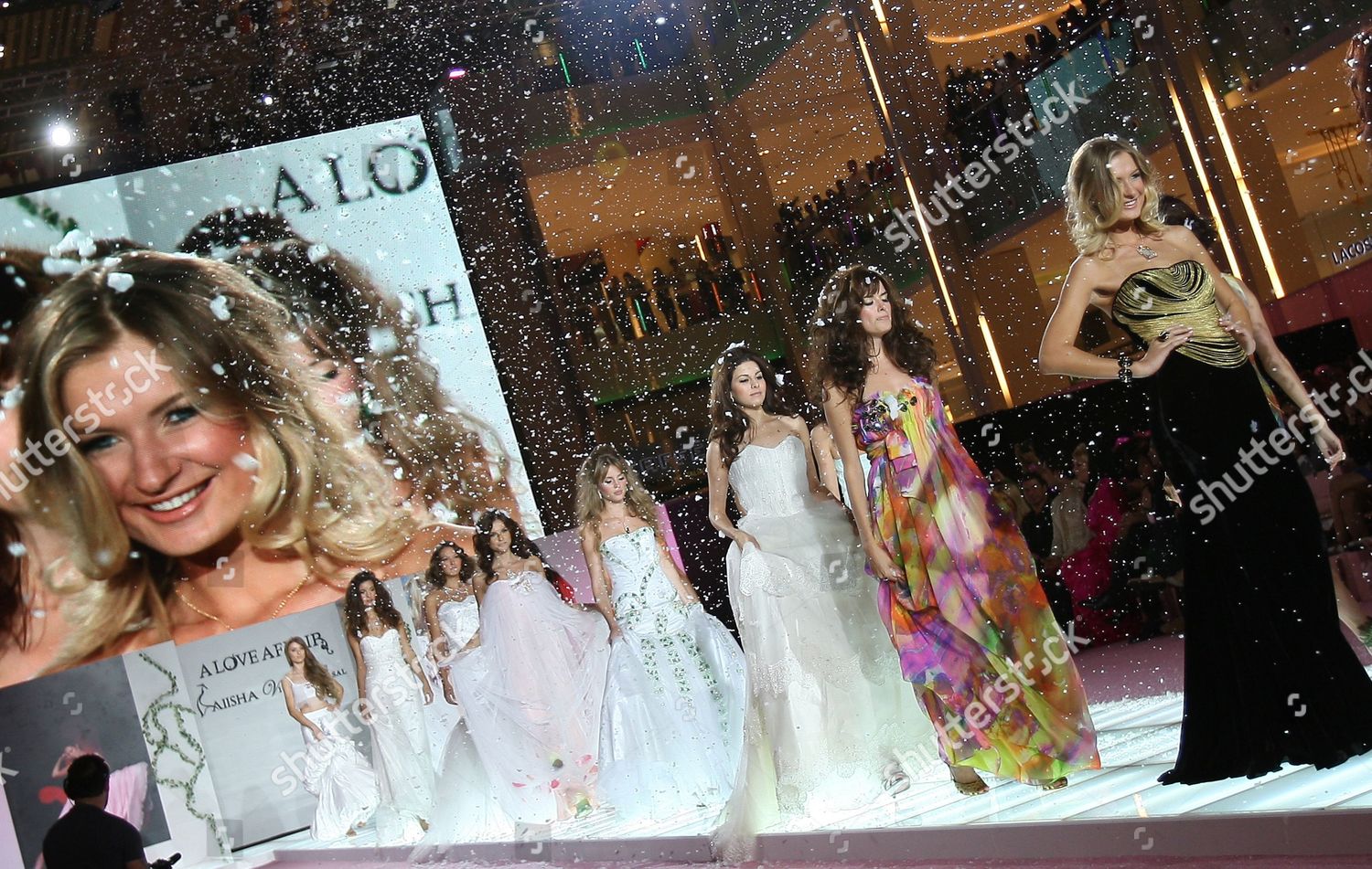 Models Take Catwalk During Presentation Love Editorial Stock Photo ...