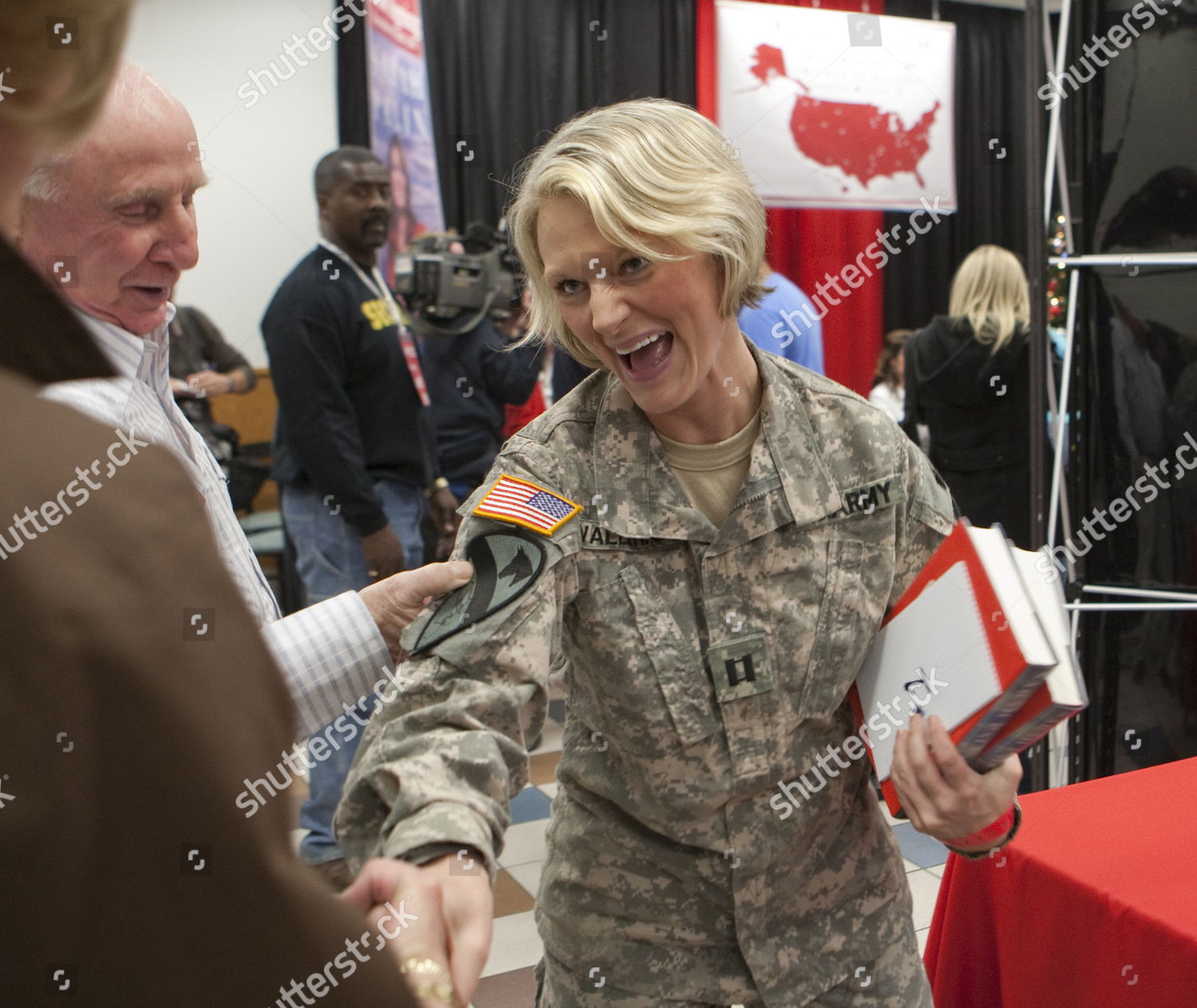 Army Captain Christina Valentine R Shows Editorial Stock Photo - Stock ...