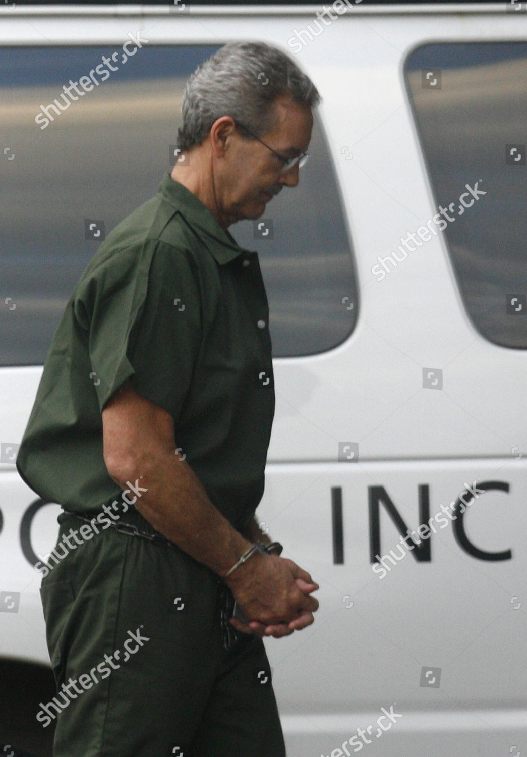 Financier R Allen Stanford Escorted Into Editorial Stock Photo - Stock ...