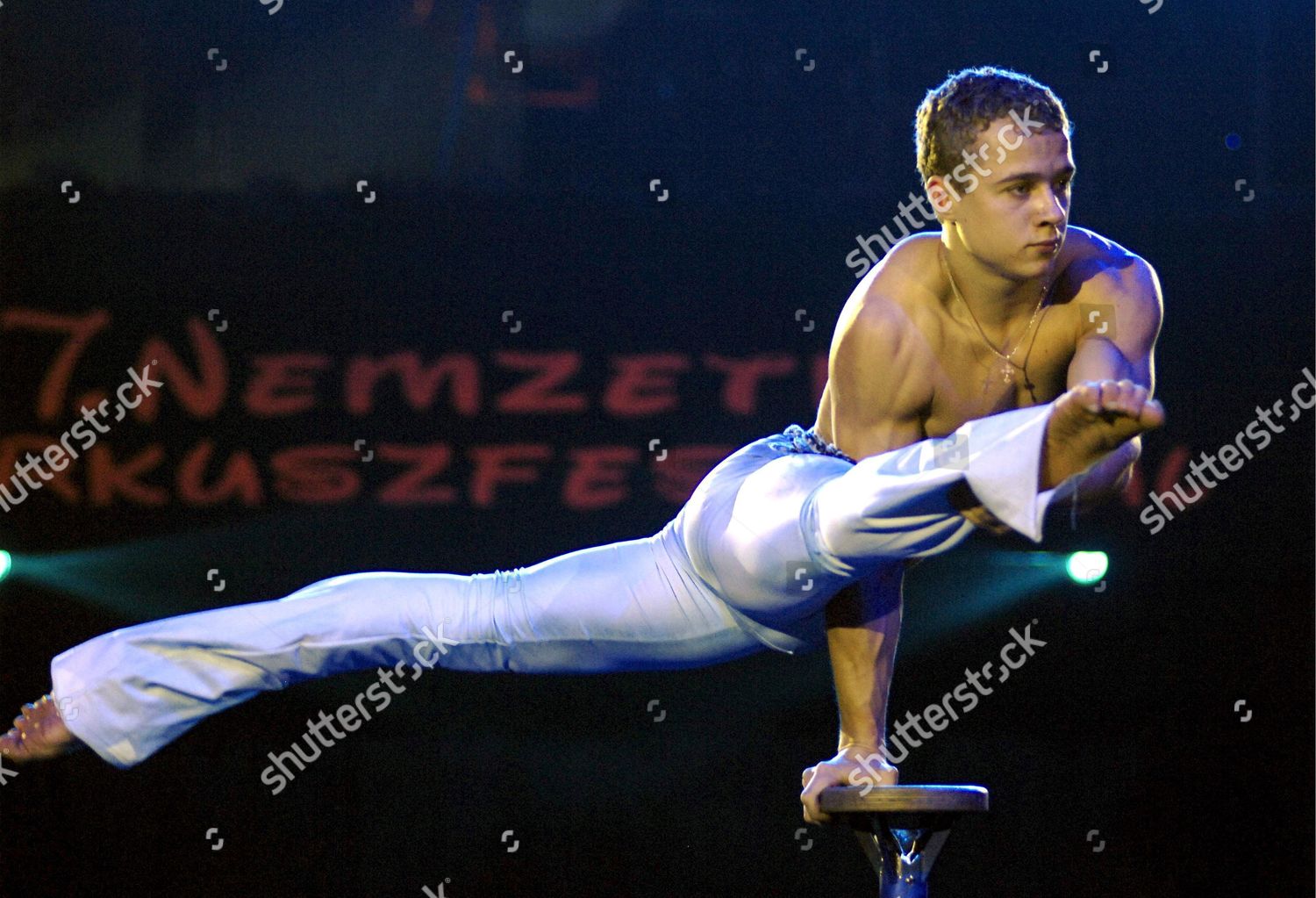Hand Balancer Dima Shine Ukraine Performs Editorial Stock Photo - Stock ...
