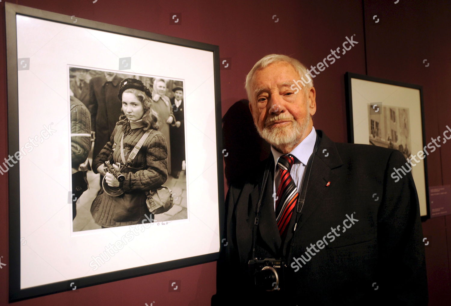 94yearold Photographer Vagn Hansen Denmark Poses Editorial Stock Photo ...