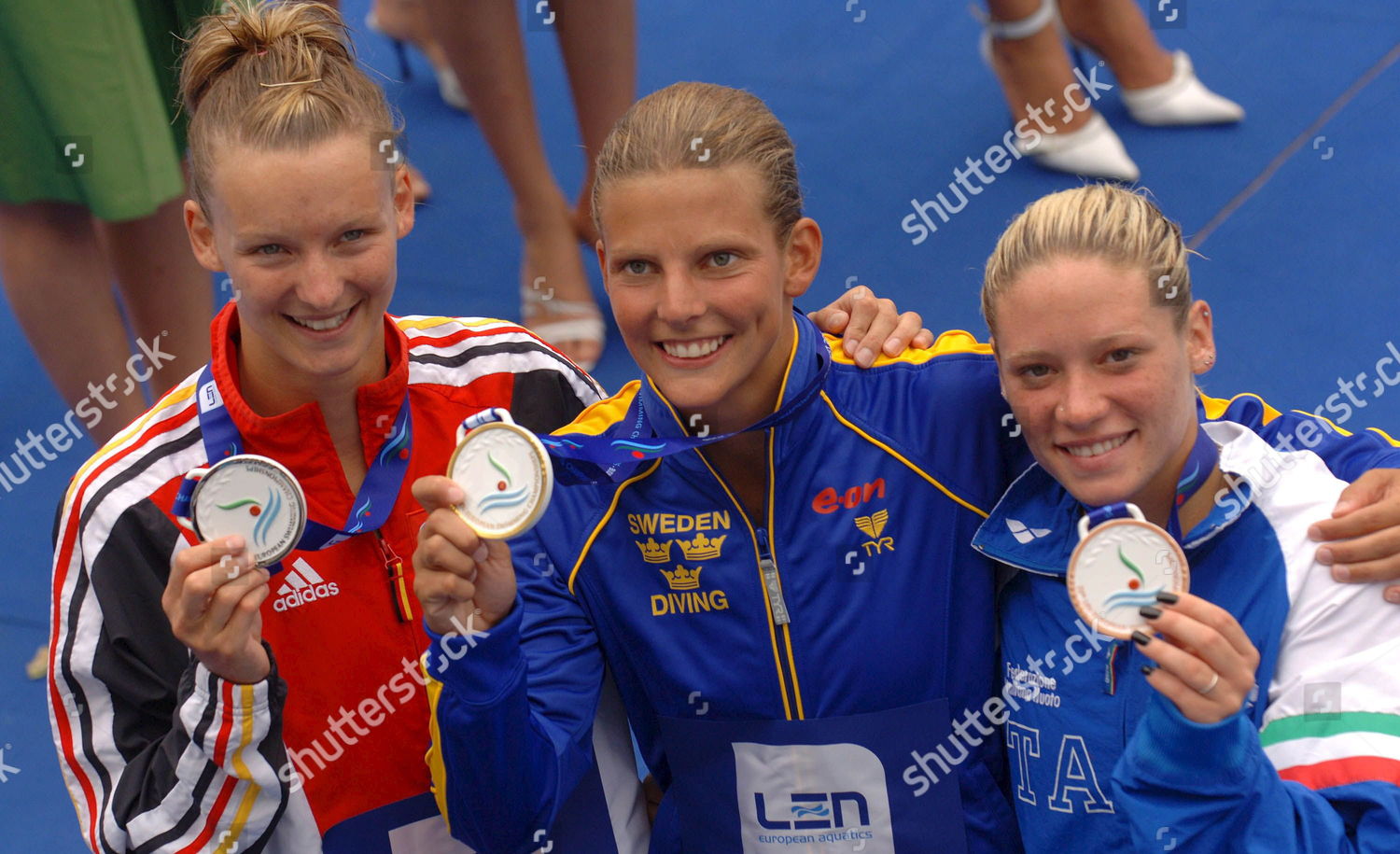 Silver Medallist Ditte Kotzian Germany Gold Editorial Stock Photo ...