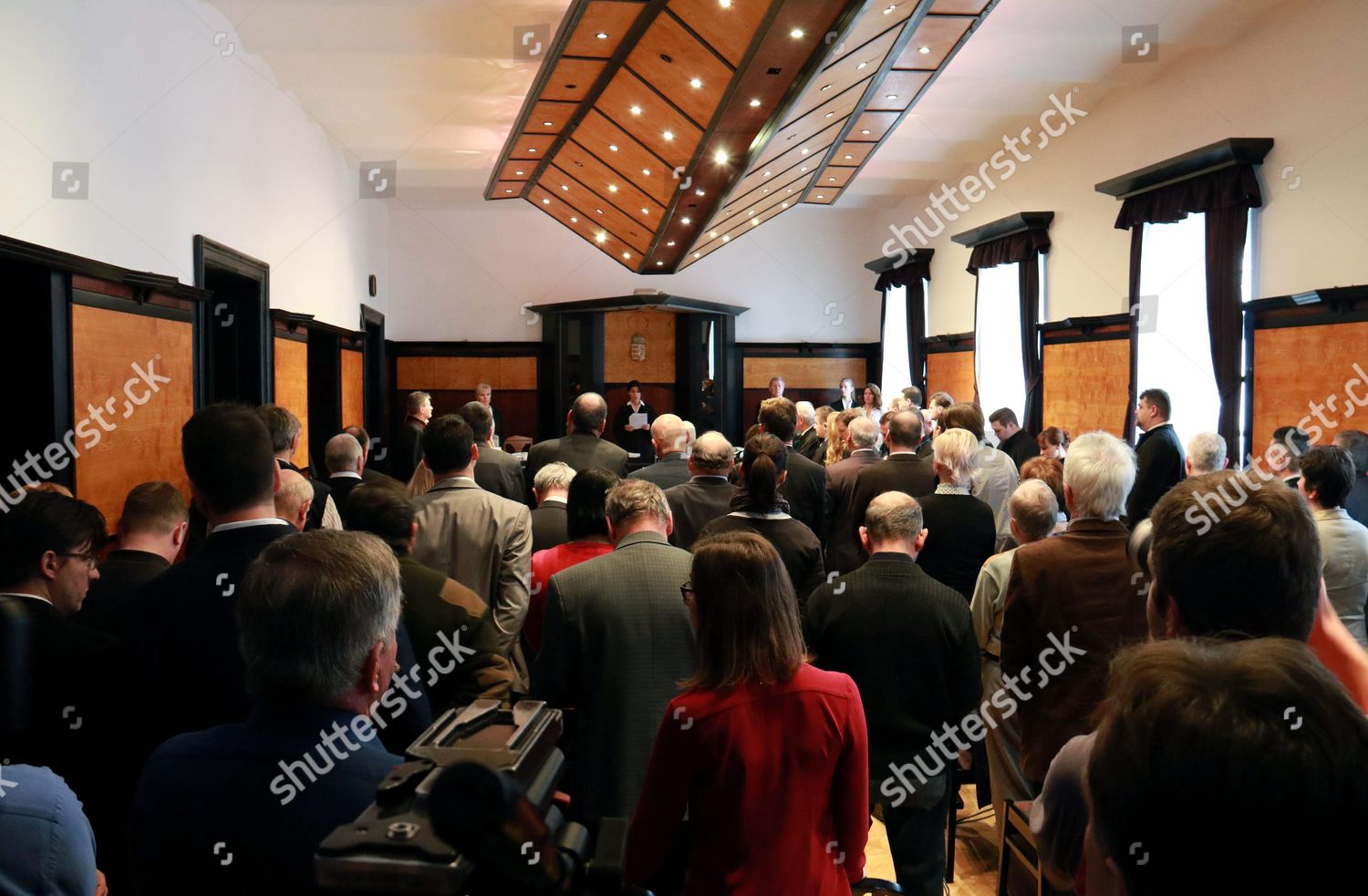 Hungarian Judge Gyorgyi Szabo C Background Editorial Stock Photo ...