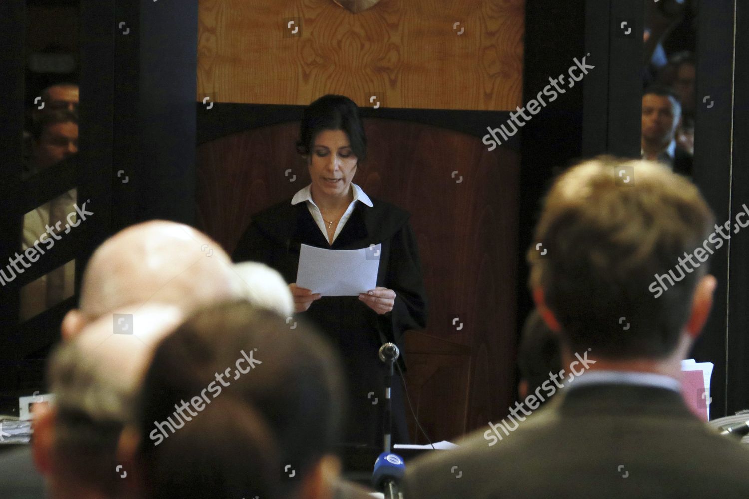 Hungarian Judge Gyorgyi Szabo C Announces Editorial Stock Photo - Stock ...