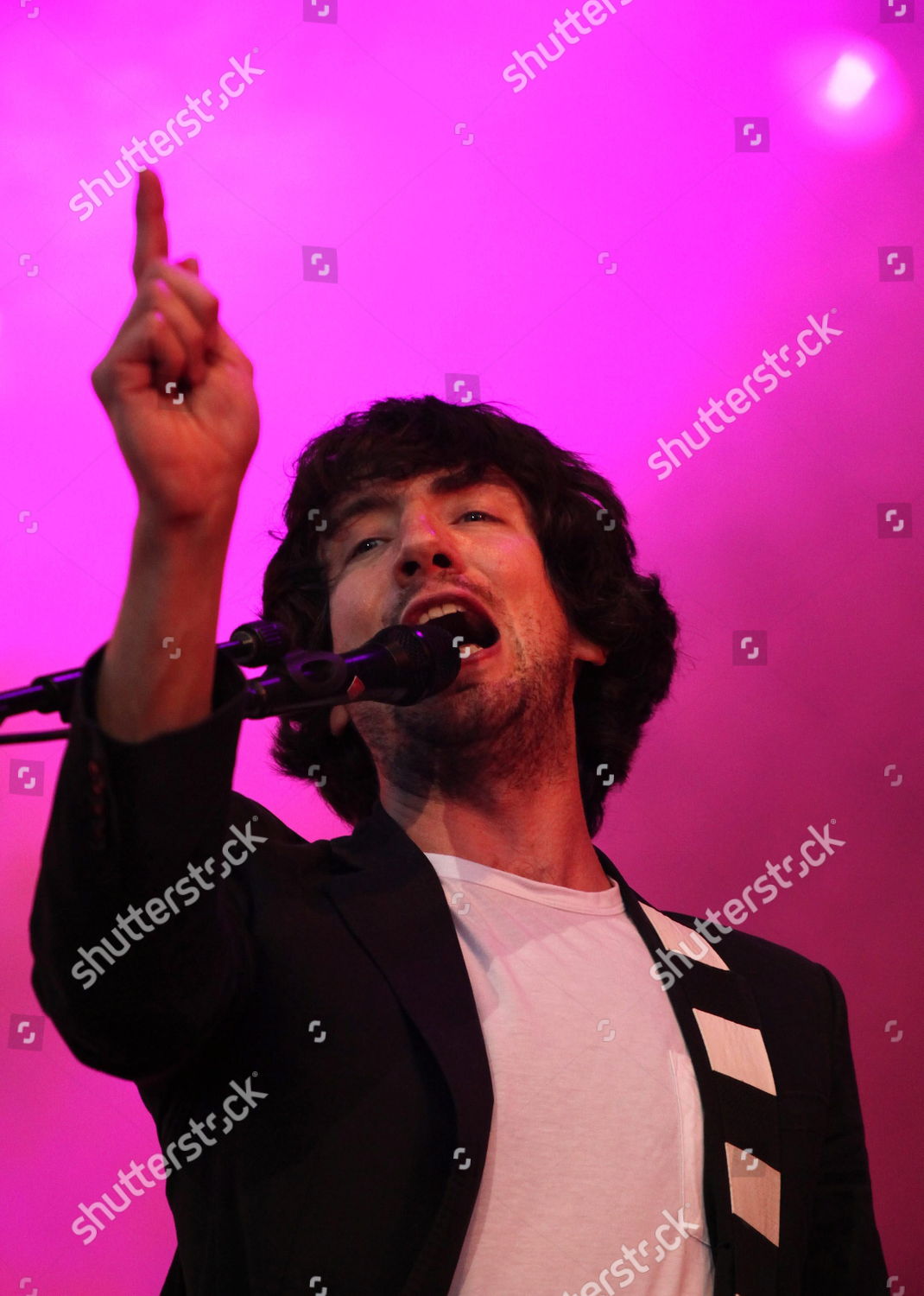 Gary Lightbody Singer Irishscottish Band Snow Editorial Stock Photo ...