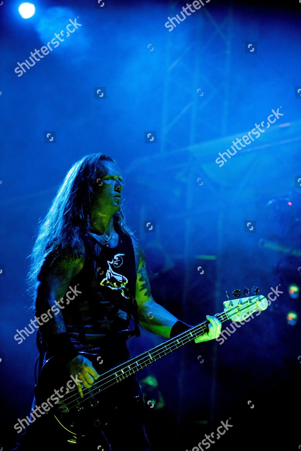 Bass Guitarist Adam Duce Us Heavy Editorial Stock Photo - Stock Image ...