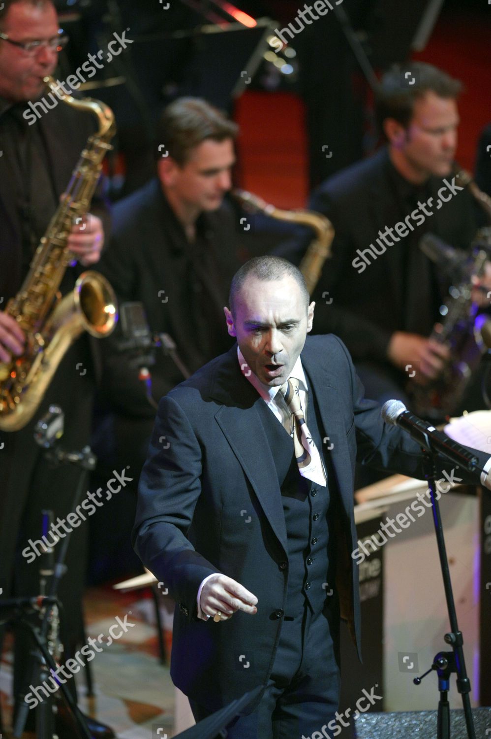 Singer Mark Reilly Performs During Concert Editorial Stock Photo ...