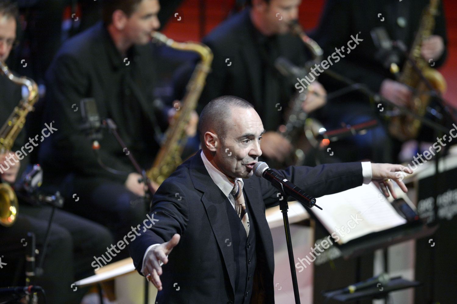 Singer Mark Reilly Performs During Concert Editorial Stock Photo ...