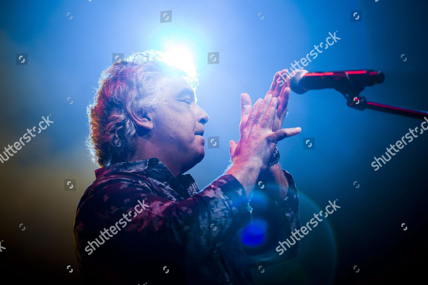 Singer Guitarist Nicolas Reyes French Band Editorial Stock Photo ...