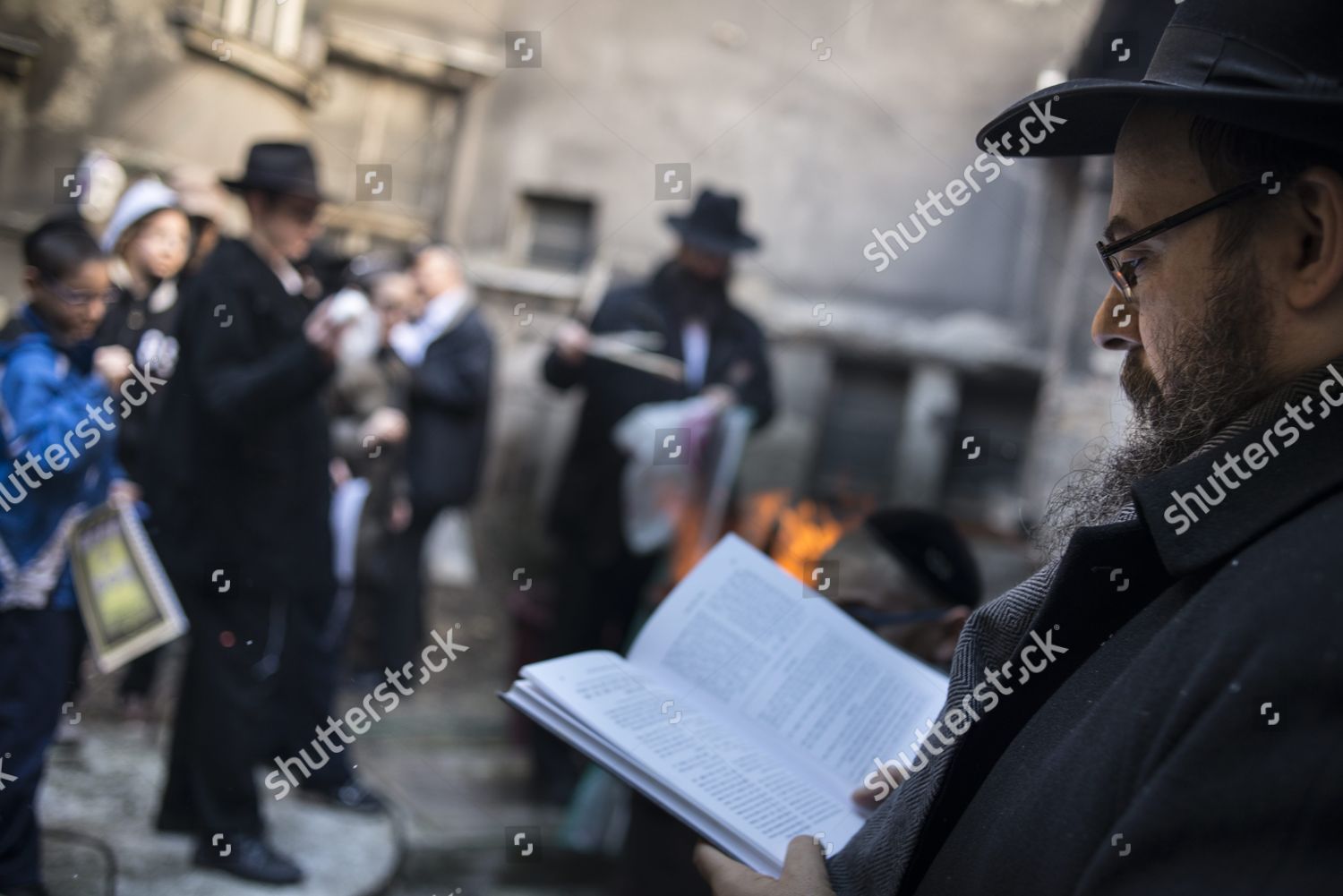 Hungarian Hasidic Jewish Religious Leader Head Editorial Stock Photo ...