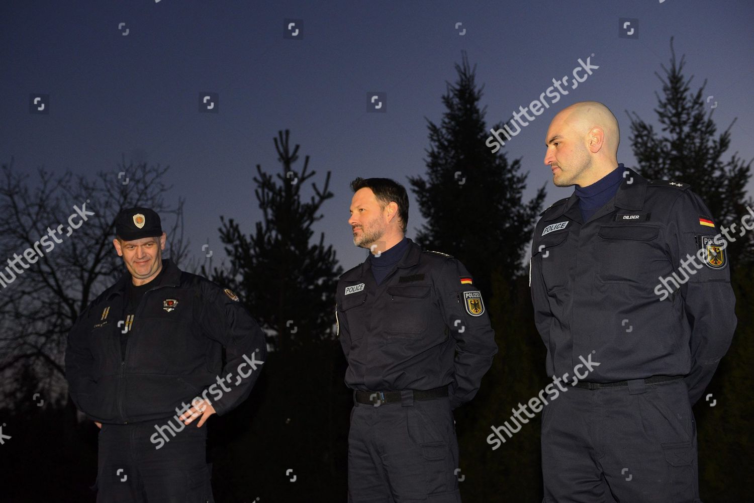 Officers C R German Federal Polices Editorial Stock Photo - Stock Image ...