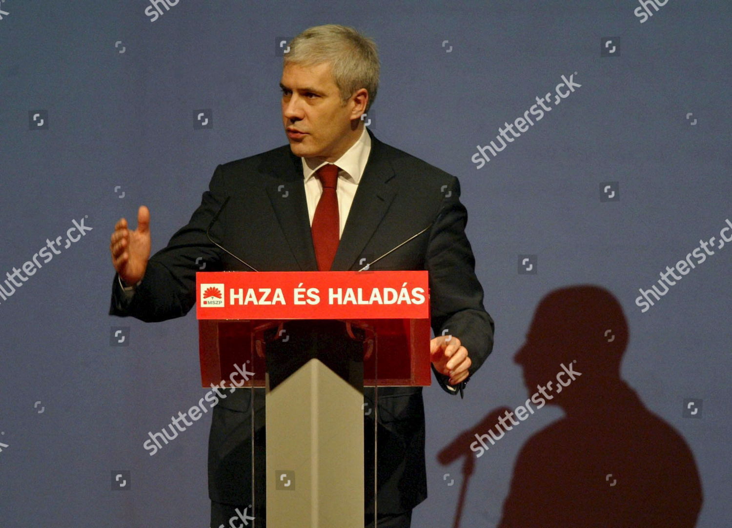 Serbian President Boris Tadic Delivers His Editorial Stock Photo ...