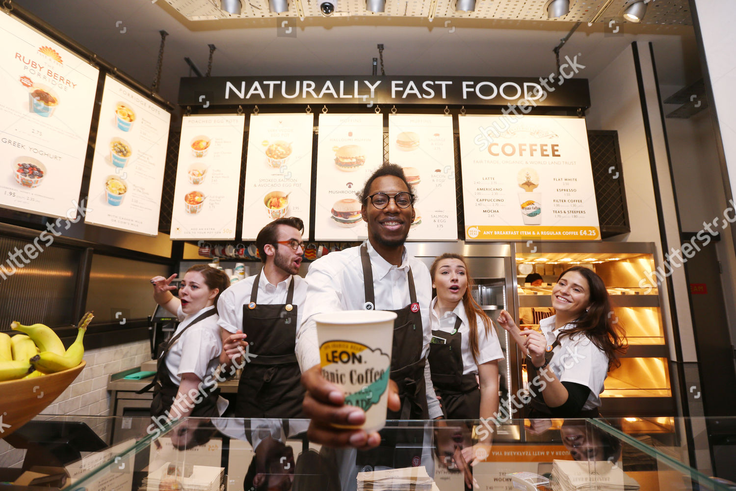 Leon Naturally Fast Food Chain Opens Editorial Stock Photo - Stock ...