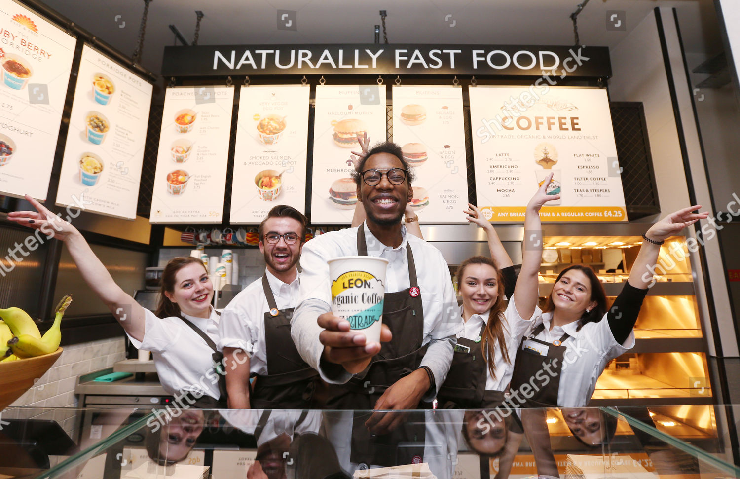 Leon Naturally Fast Food Chain Opens Editorial Stock Photo - Stock ...