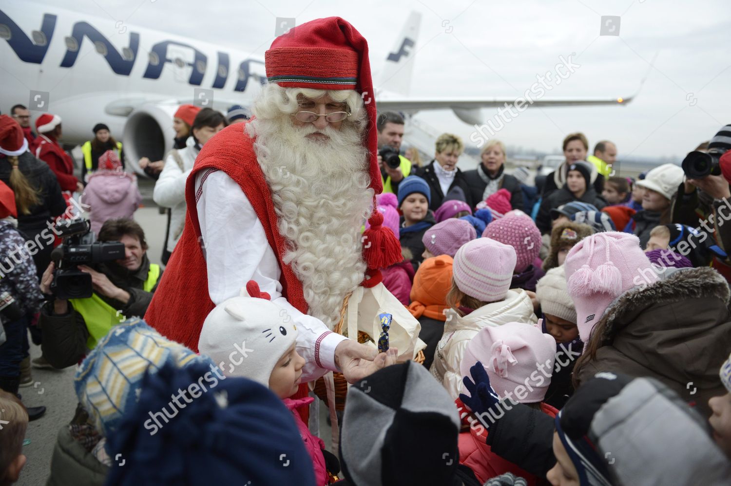 Joulupukki Finnish Santa Claus Figure Lappland Editorial Stock Photo ...