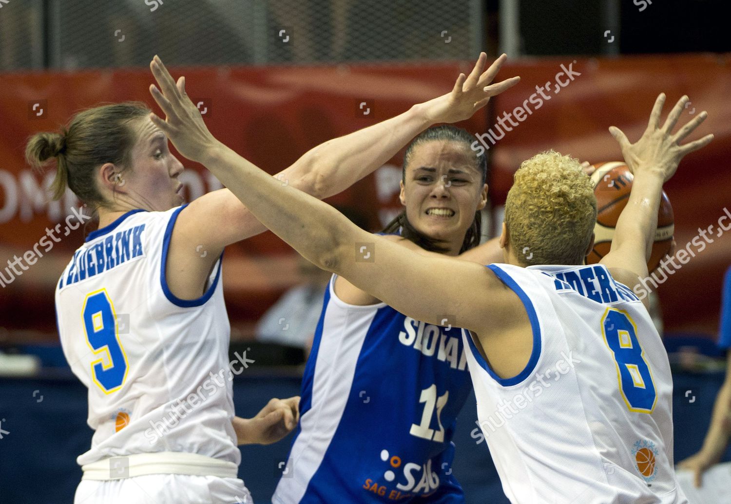 Barbara Balintova C Slovakia Challenged Ball Editorial Stock Photo ...