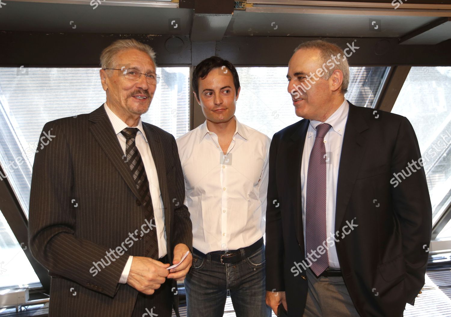 Emil Constantinescu L Former President Romania Editorial Stock Photo ...