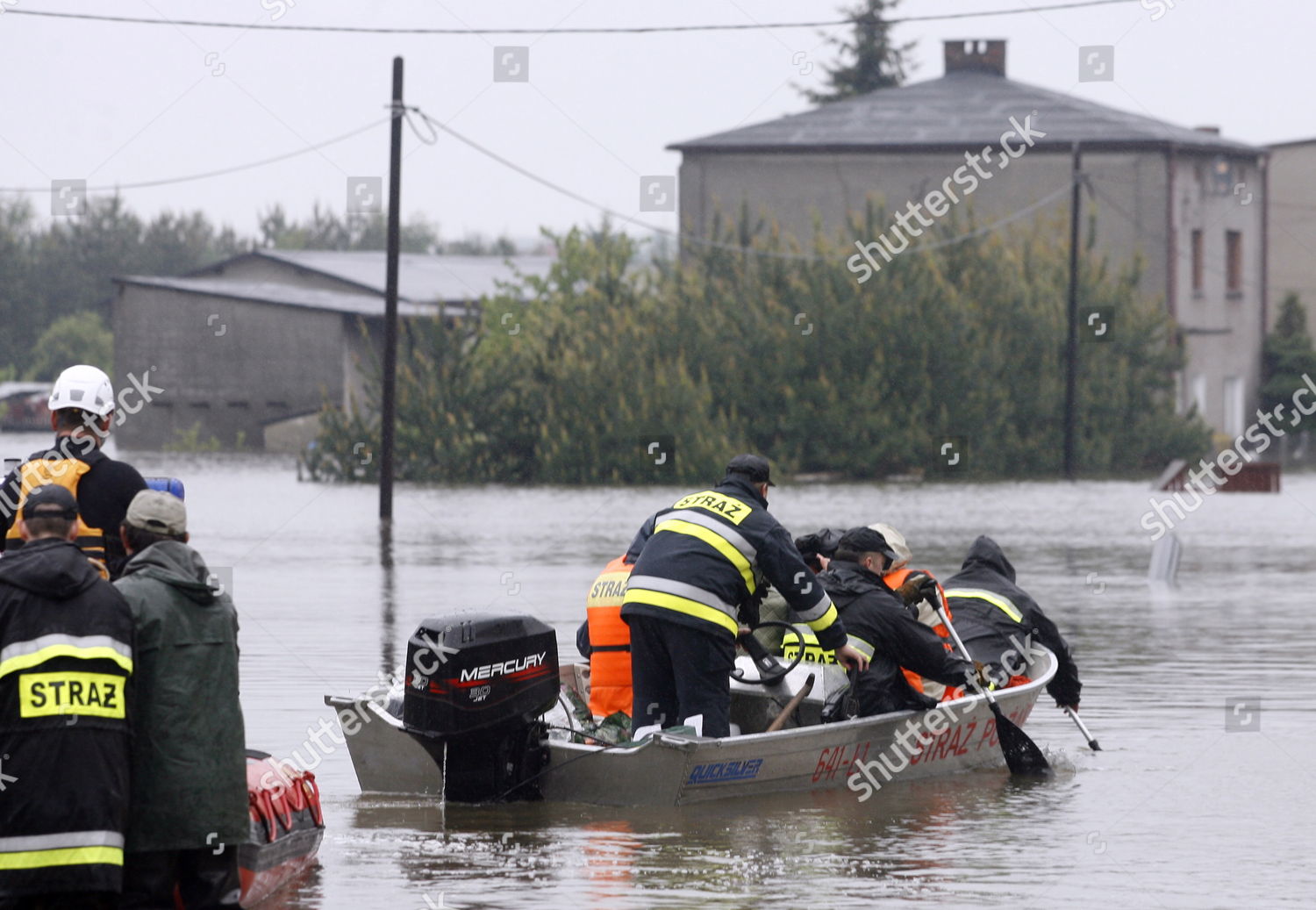 Polish Flood Victims Evacuated Floodhit Chelm Editorial Stock Photo ...