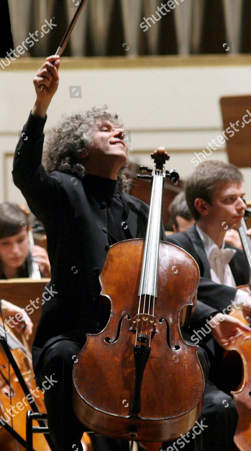 British Cellist Steven Isserlis Plays Feuermann Editorial Stock Photo ...