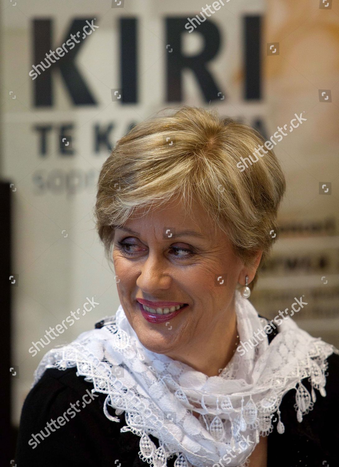 New Zealand Soprano Singer Kiri Te Editorial Stock Photo - Stock Image ...