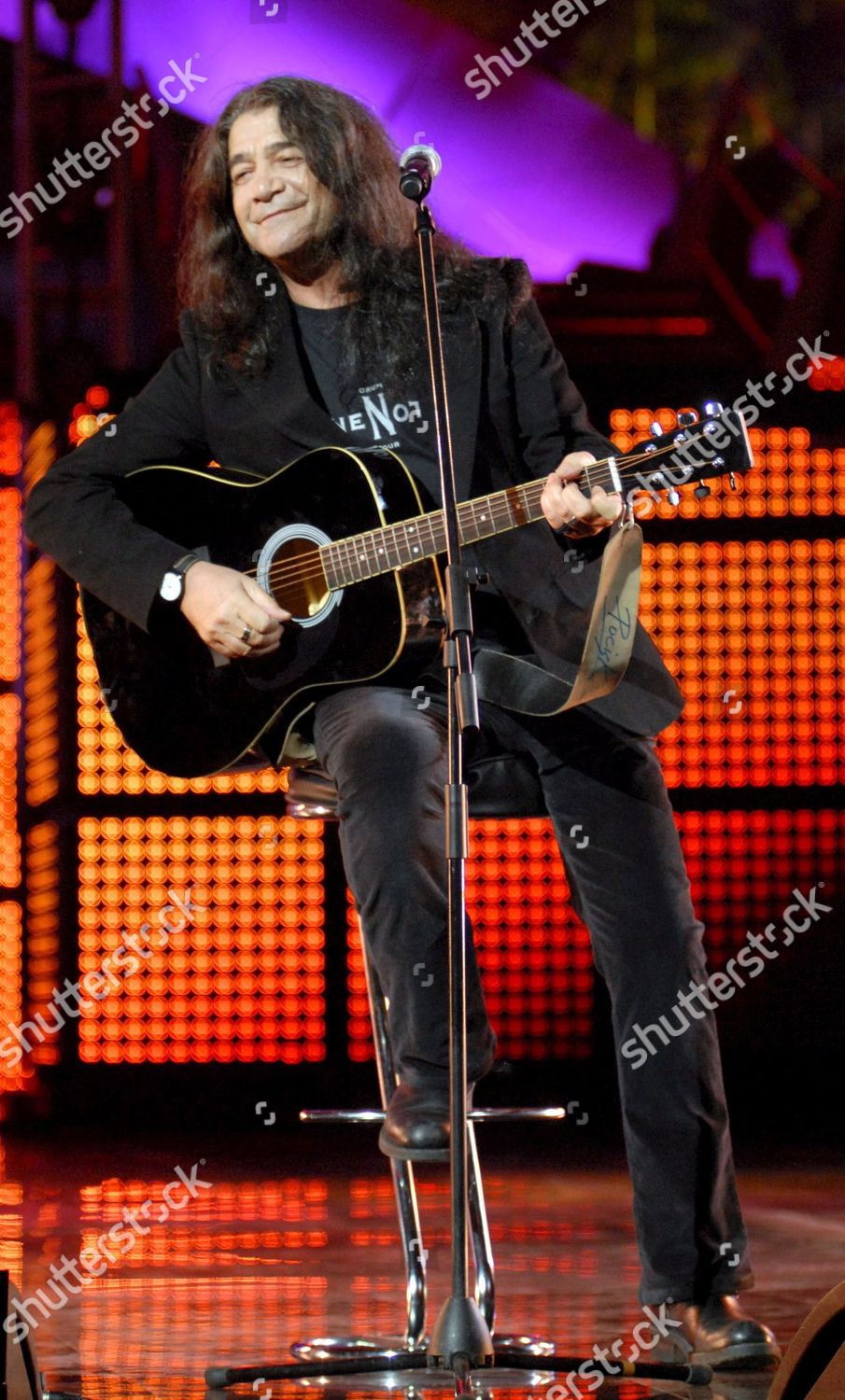 Italian Singer Drupi Performing Third Last Editorial Stock Photo ...