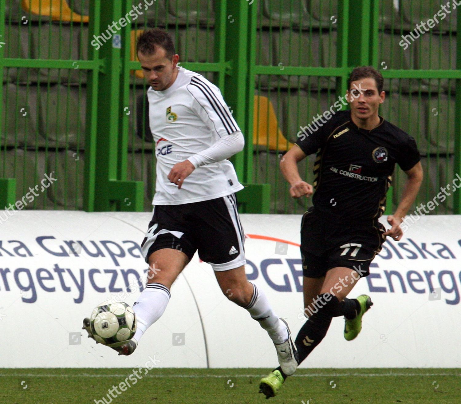 Jacek Popek L Gks Belchatow Fights Editorial Stock Photo - Stock Image ...