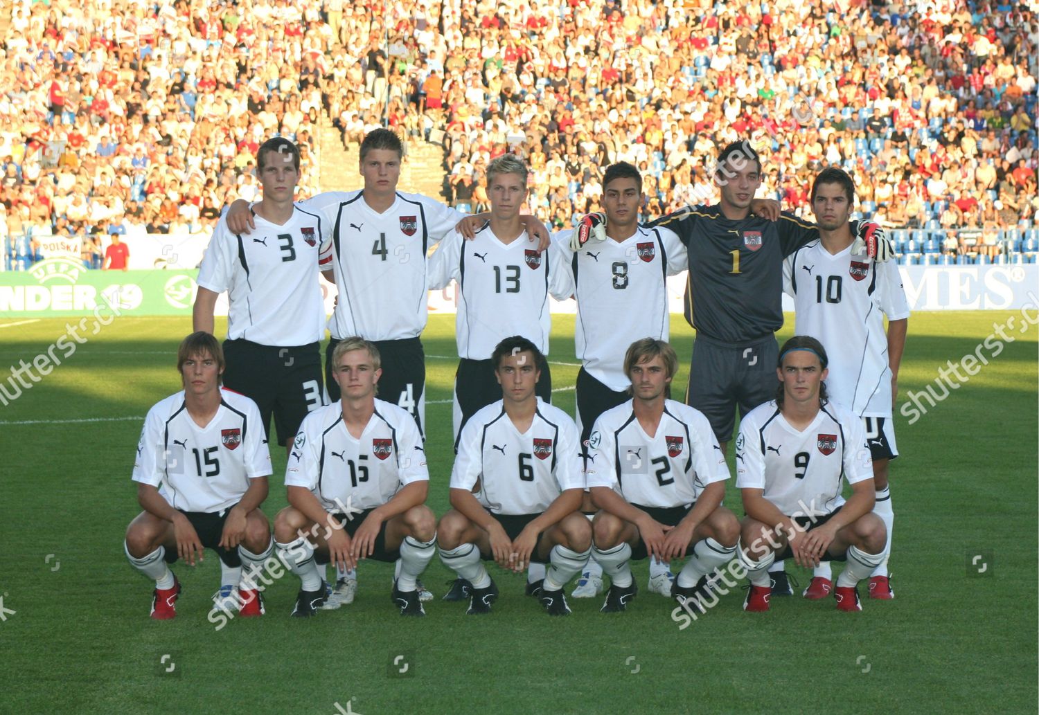 Austrian Soccer Players Lr Back Daniel Editorial Stock Photo - Stock ...