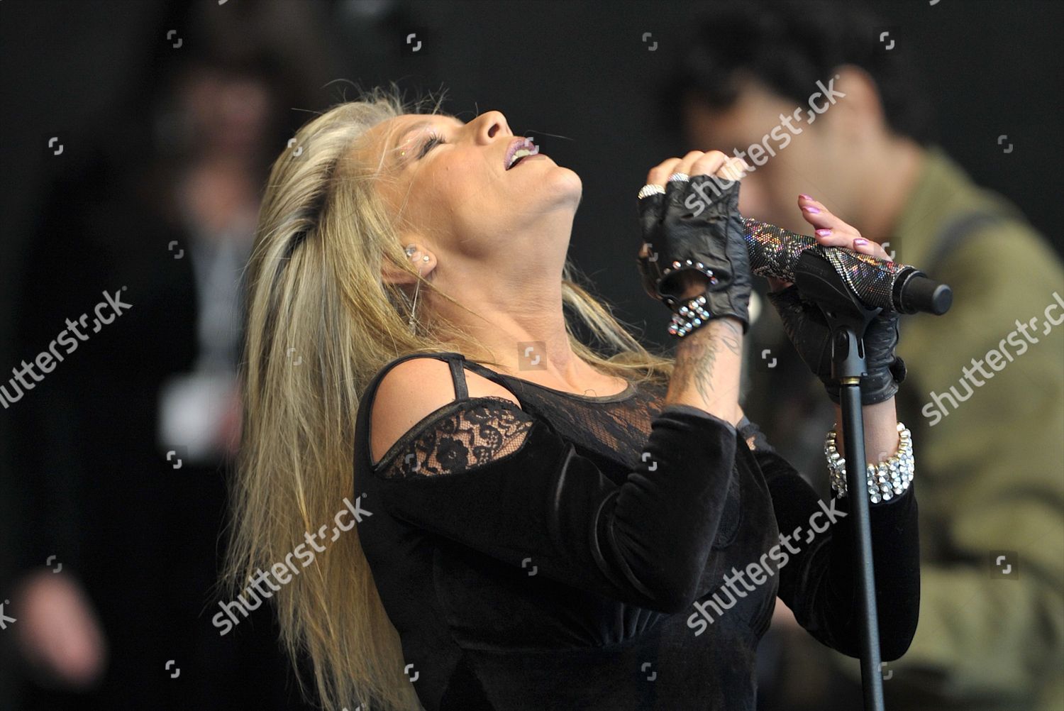 British Singer Samantha Fox Performs On Editorial Stock Photo - Stock ...