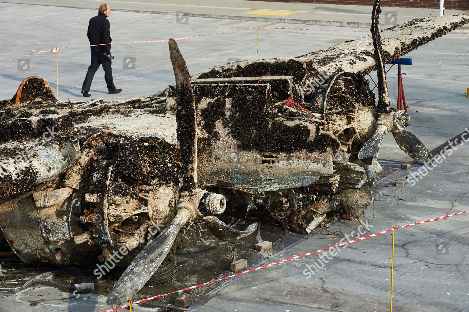 View Wreck Us Douglas A20 Bomber Editorial Stock Photo - Stock Image ...