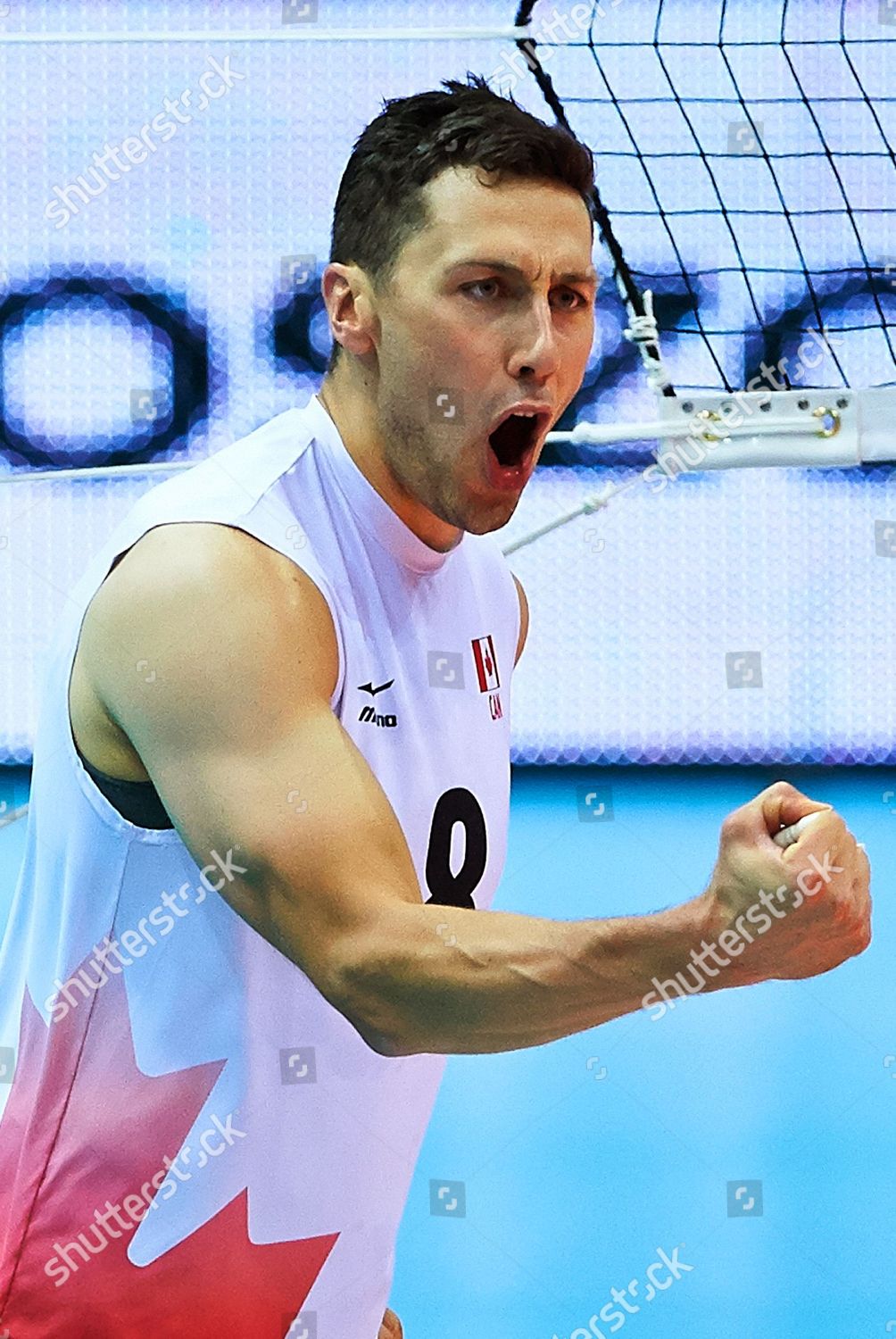 Adam Simac Canada Celebrates Point During Editorial Stock Photo - Stock ...