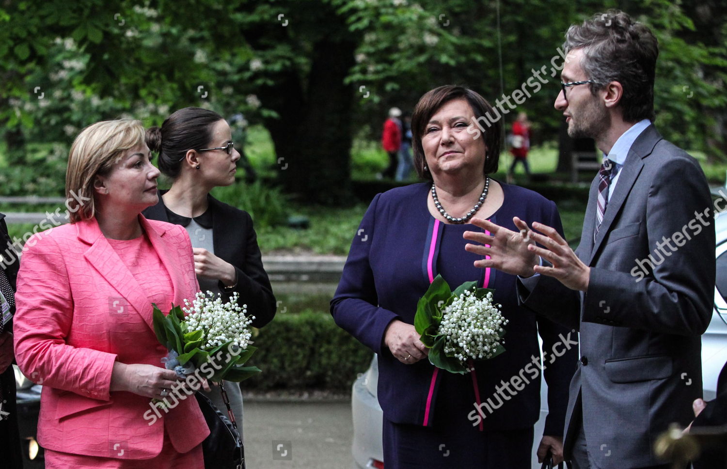 Czech Republic First Lady Ivana Zemanova Editorial Stock Photo - Stock ...