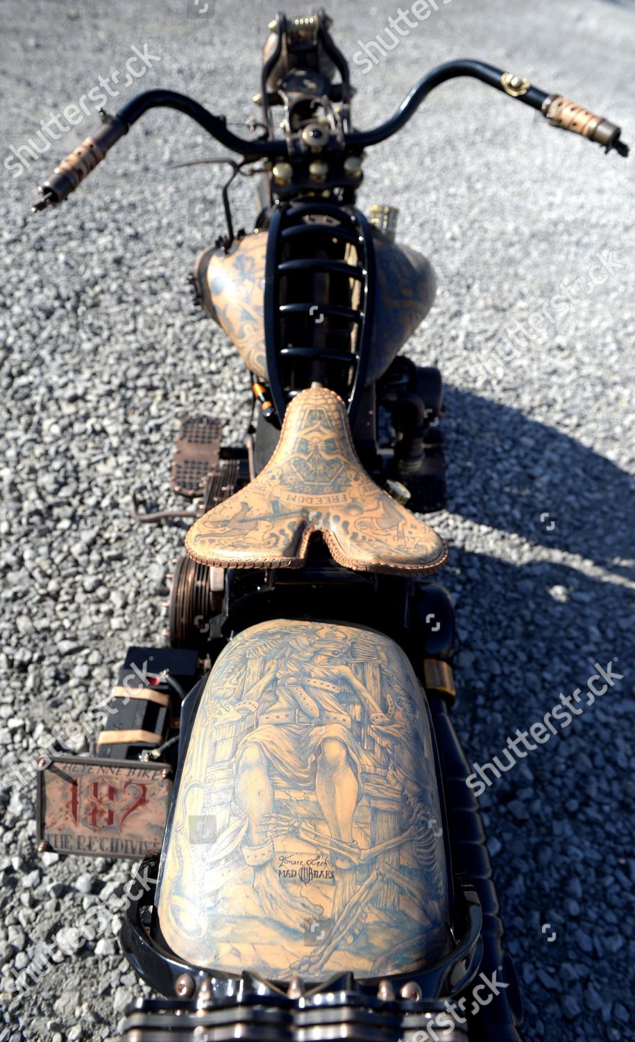 Recidivist Motorcycle Produced By Game Over Editorial Stock Photo ...