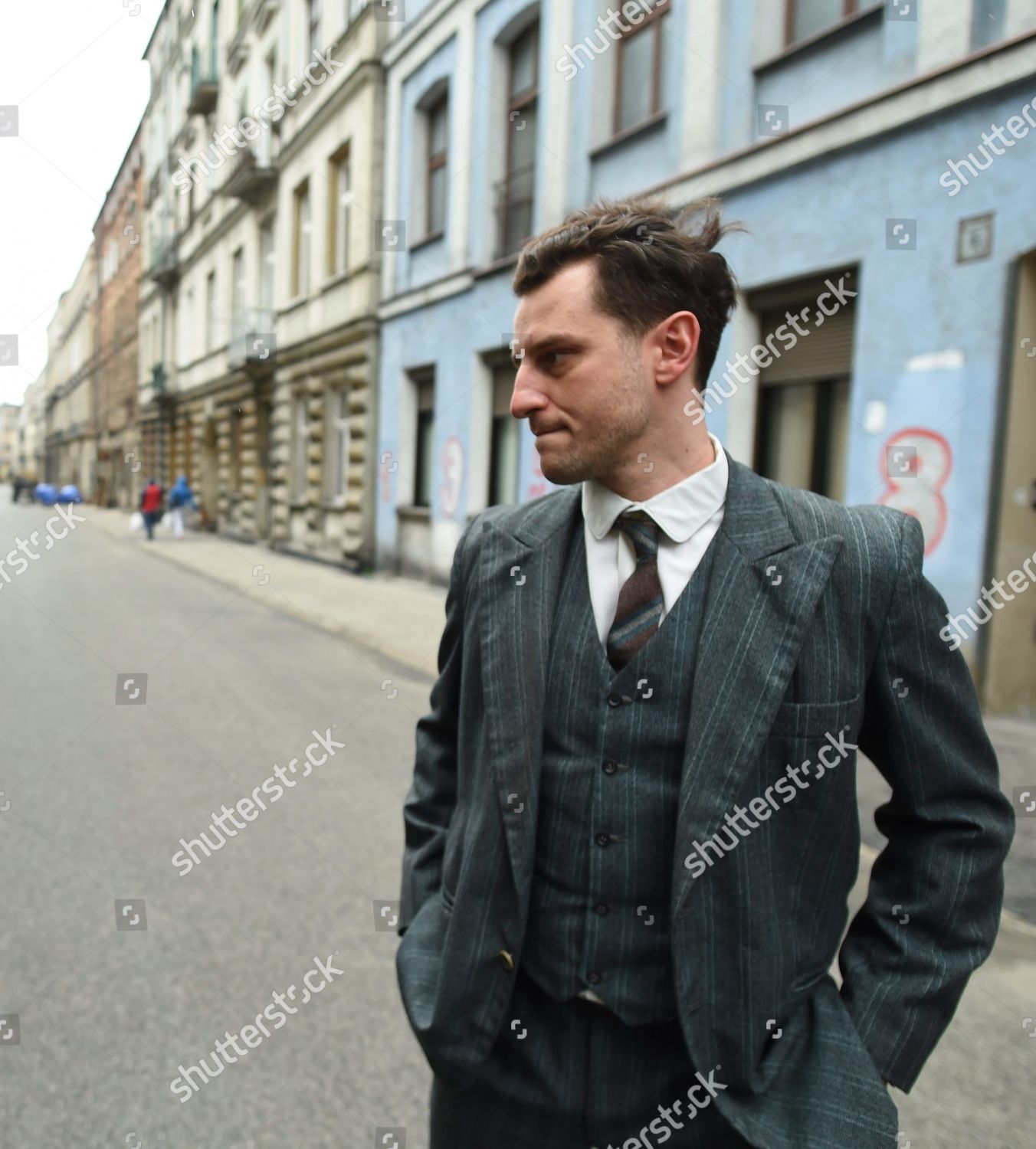 Polish Actor Wojciech Zielinski Abraham Lewin Editorial Stock Photo ...