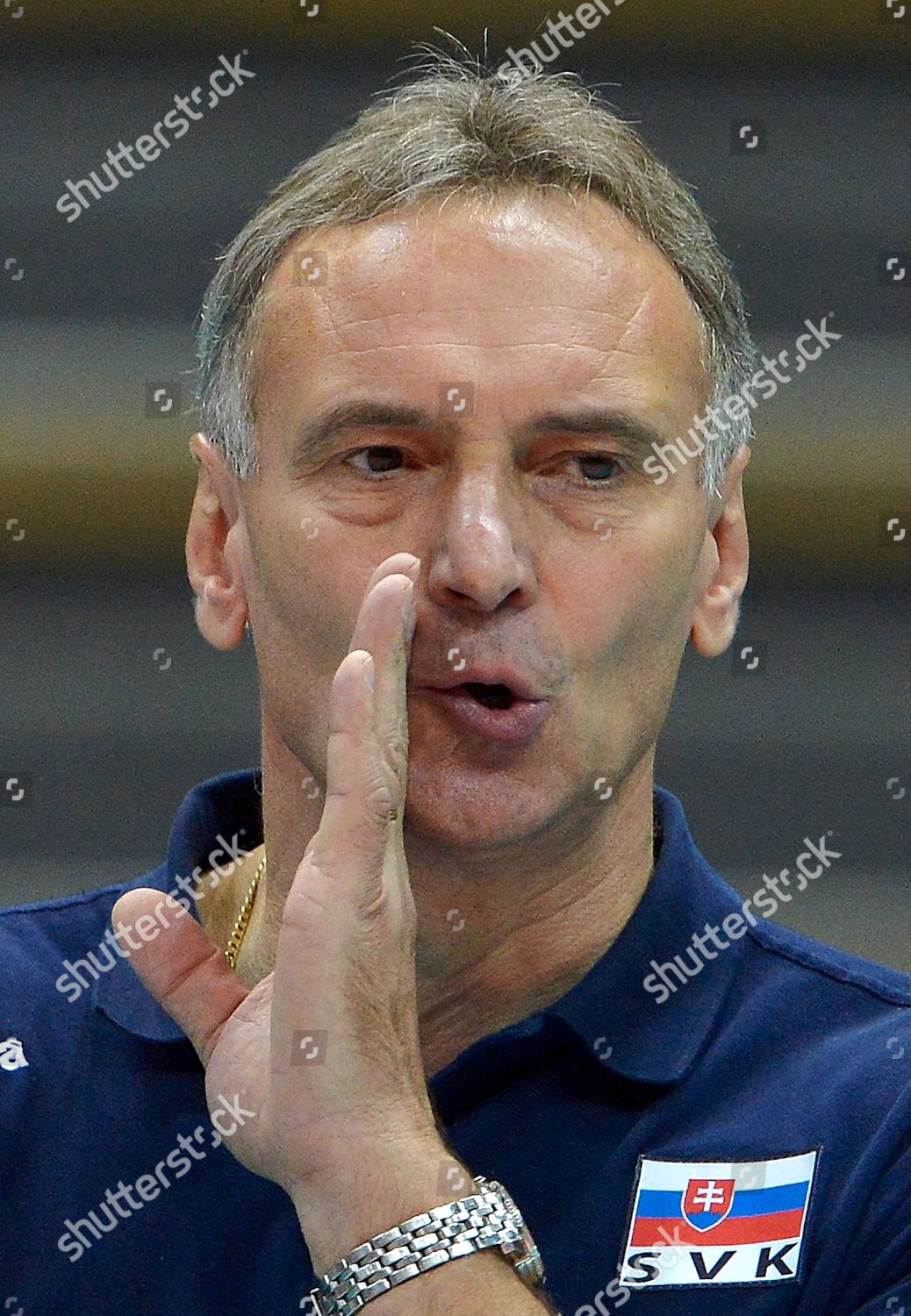 Slovak National Team Head Coach Stefan Editorial Stock Photo - Stock ...