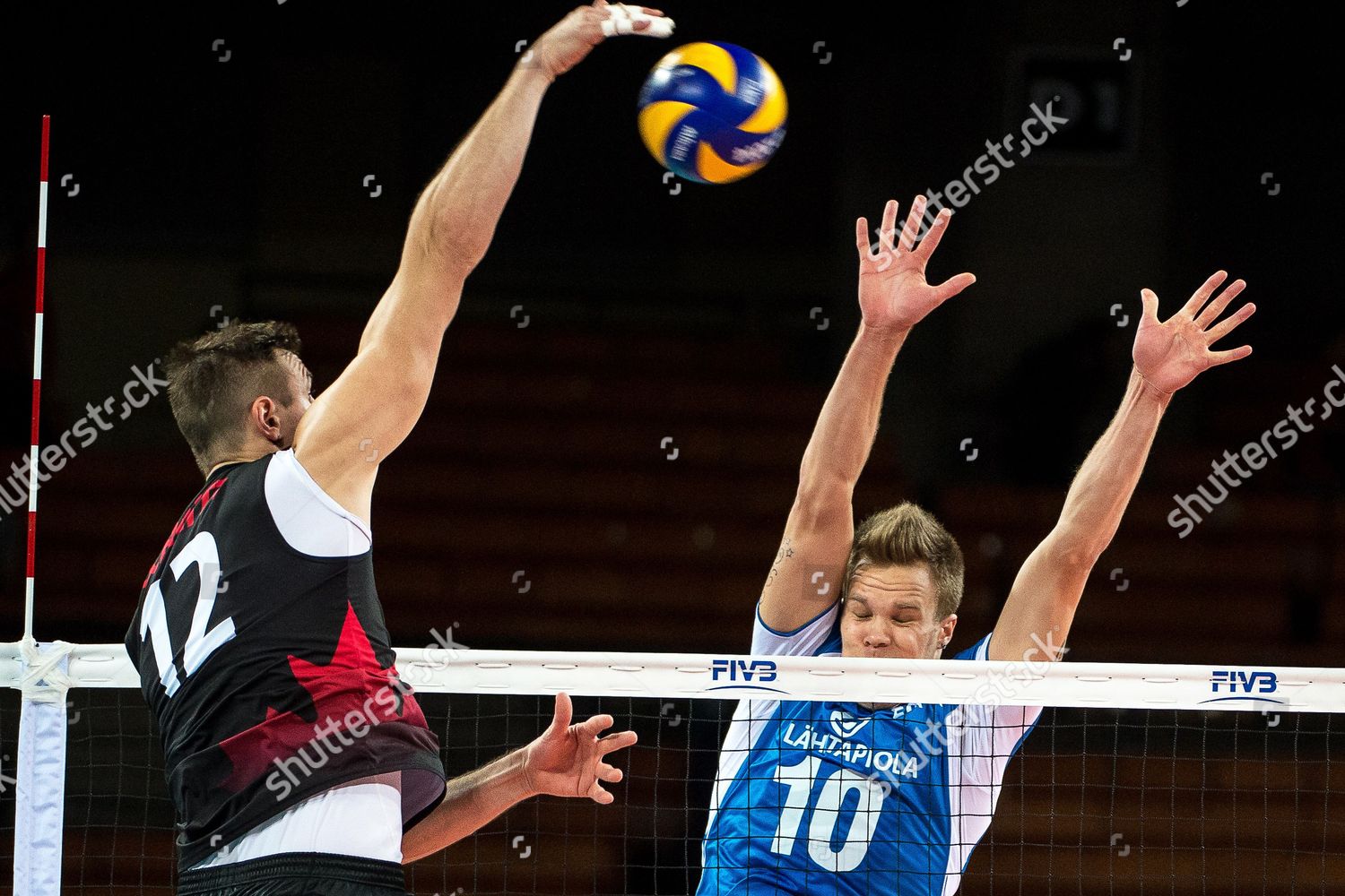 Gavin Schmitt L Canada Spikes Ball Editorial Stock Photo - Stock Image ...