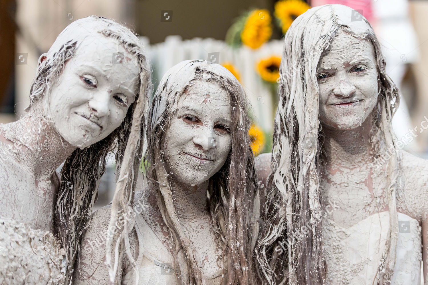 Participant Pose During Clay Parade Special Editorial Stock Photo ...