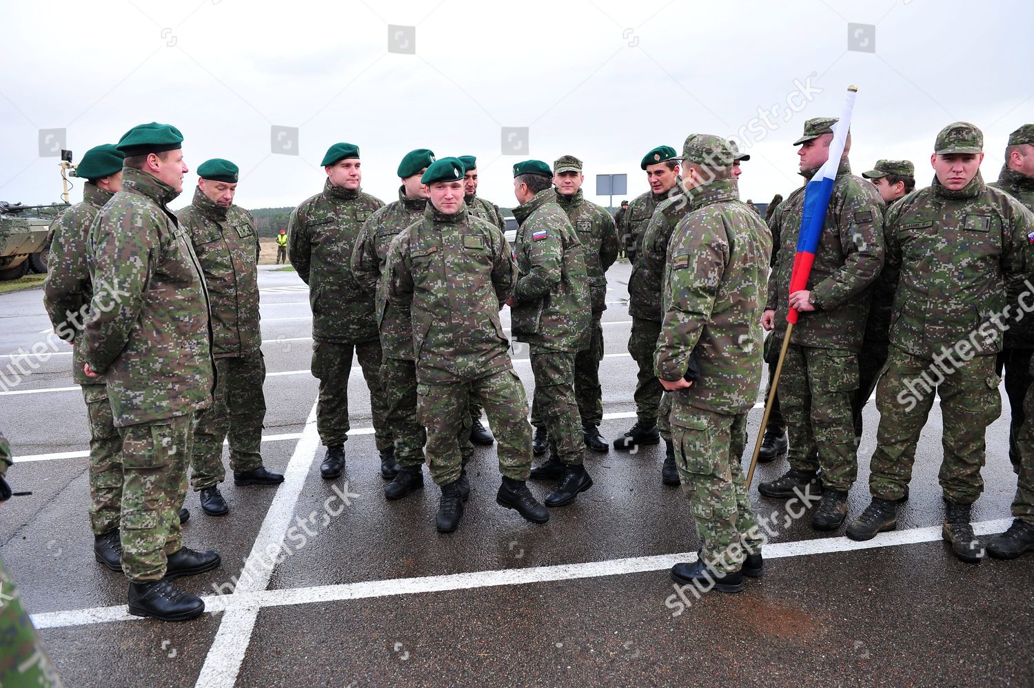 Slovak Soldiers During Common Challenge15 Exercises Editorial Stock ...