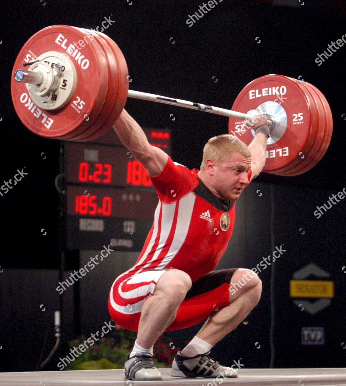 Andrey Rybakov Russia Lifts Weight 186 Editorial Stock Photo - Stock ...