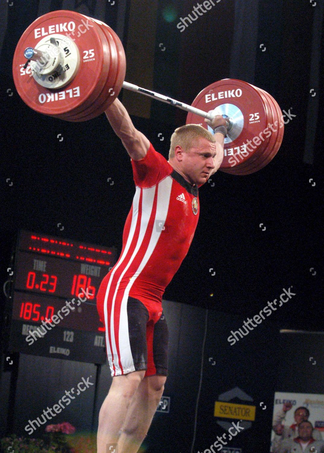Andrey Rybakov Russia Lifts Weight 186 Editorial Stock Photo - Stock Image | Shutterstock