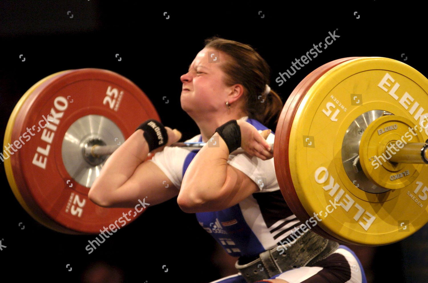 Heidi Harju Finland Action Clean Jerk Editorial Stock Photo - Stock ...