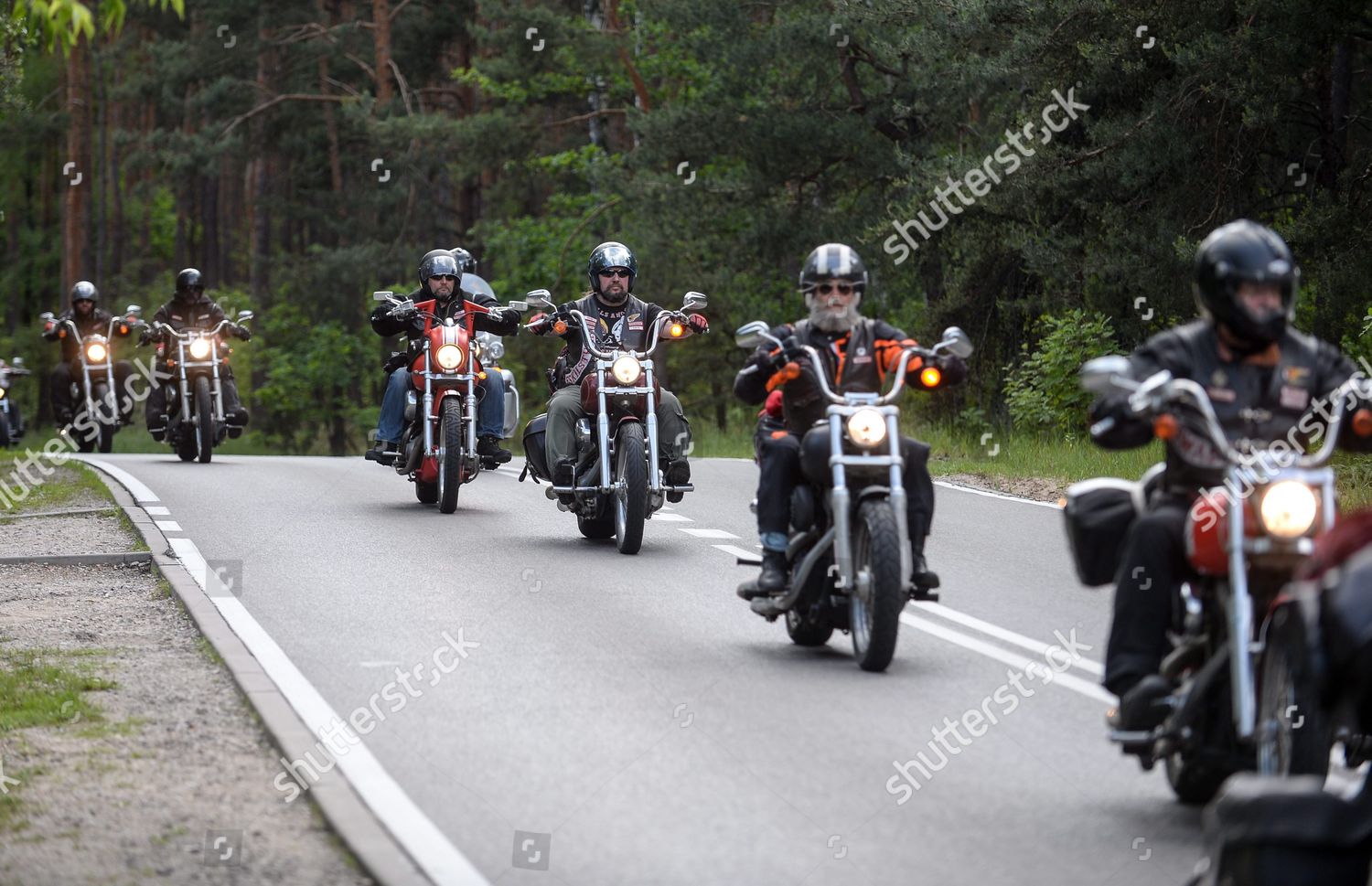 MEMBERS HELLS ANGELS MOTOCYCLE CLUB CHAPTERS Editorial Stock Photo ...