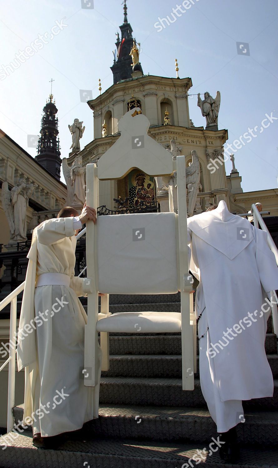 Monks Place Popes Throne Outside Jasna Editorial Stock Photo - Stock ...