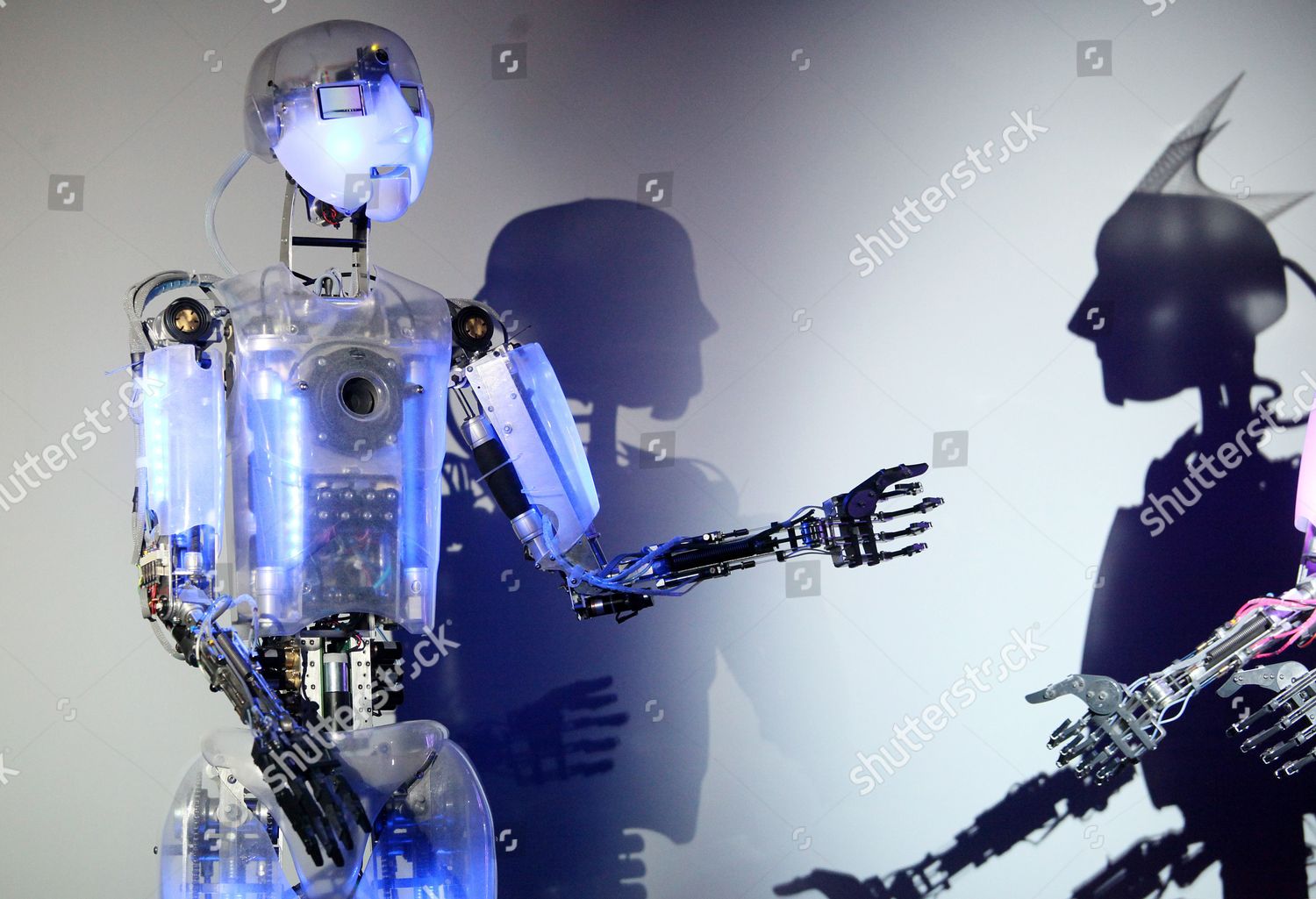 Robot Seen During Theatrical Performance Kopernik Editorial Stock Photo ...