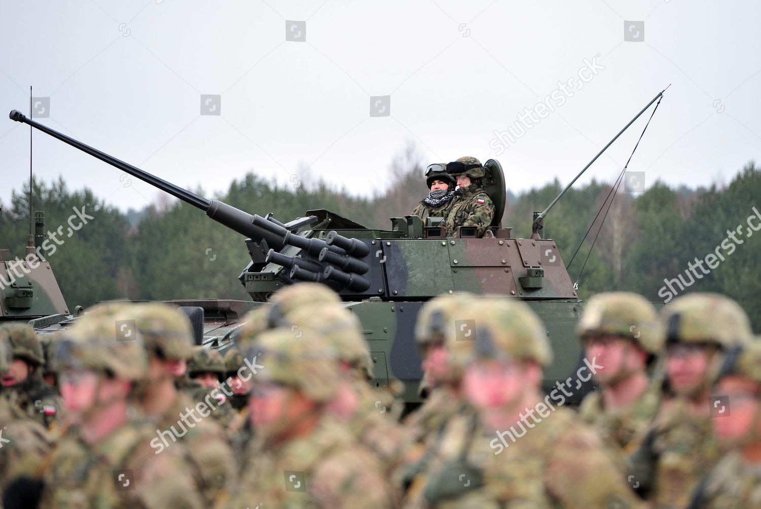 Wheeled Armored Vehicle Rosomak Wolverine Polish Editorial Stock Photo ...