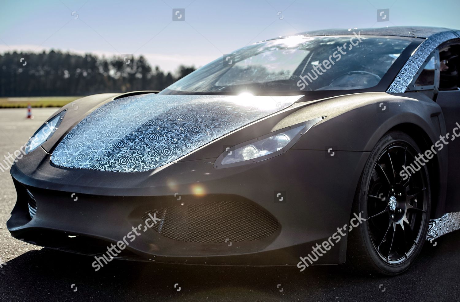 First Polish Supercar Arrinera Hussarya Seen Editorial Stock Photo ...