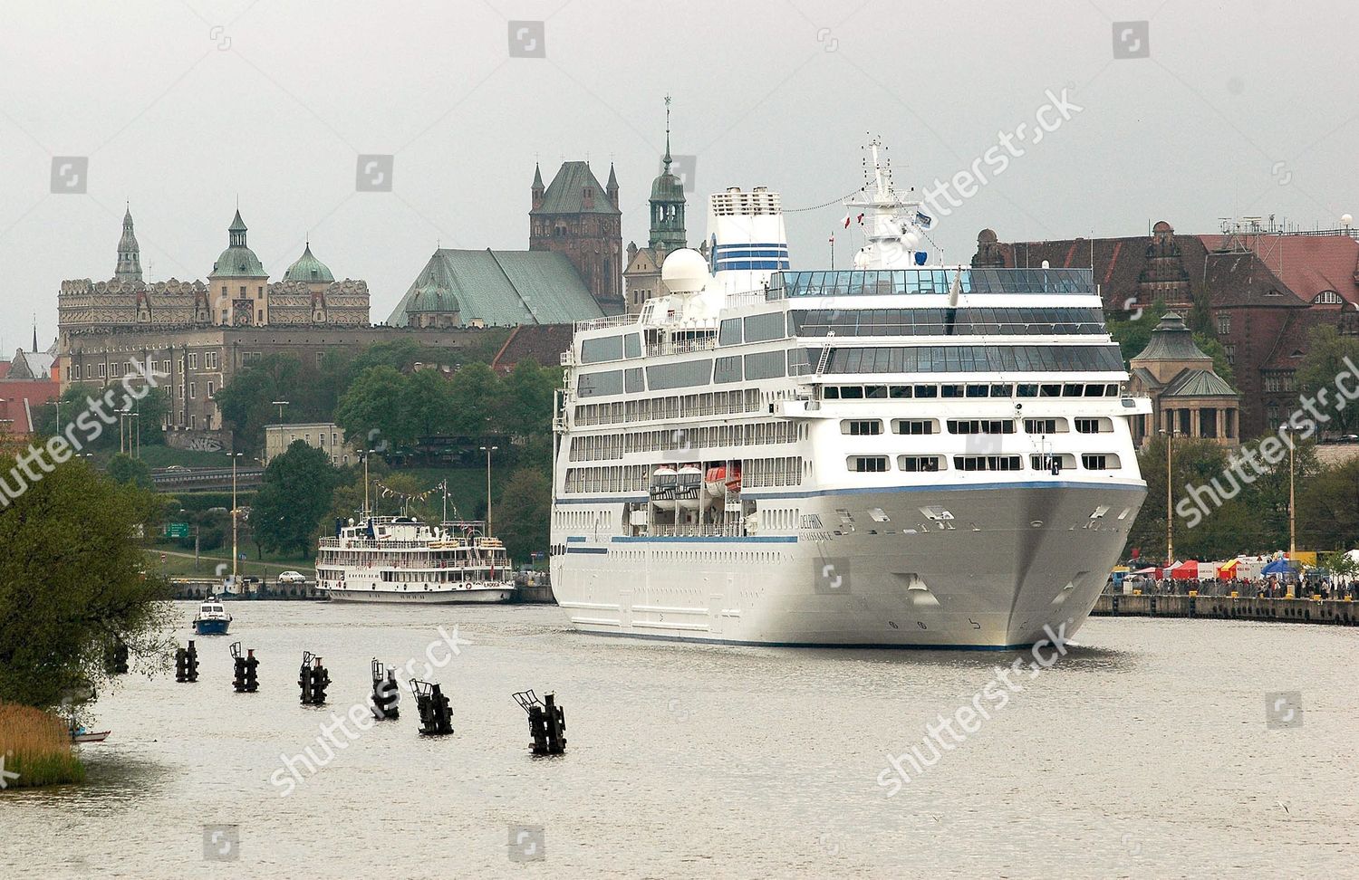 Luxury Cruise Ship Delphin Renaissance Alongside Editorial Stock Photo ...