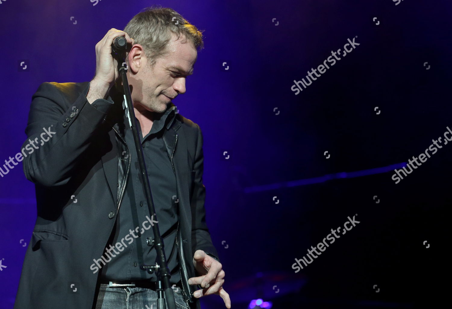 Canadian Singer Garou Performs On Stage Editorial Stock Photo - Stock ...