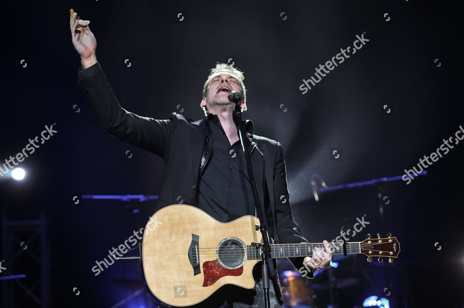 Canadian Singer Garou Performs On Stage Editorial Stock Photo - Stock ...